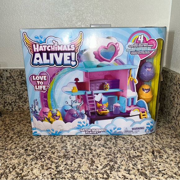 Hatchimals | Toys | New Hatchimals Alive Hatchinursery Playset Toy 4 ...